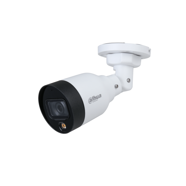 Camara de Vigilancia Dahua IP DH-IPC-HFW1439S1-LED-S4 PoE 4MP Bullet 30m 2.8mm Full Color Audio IP67